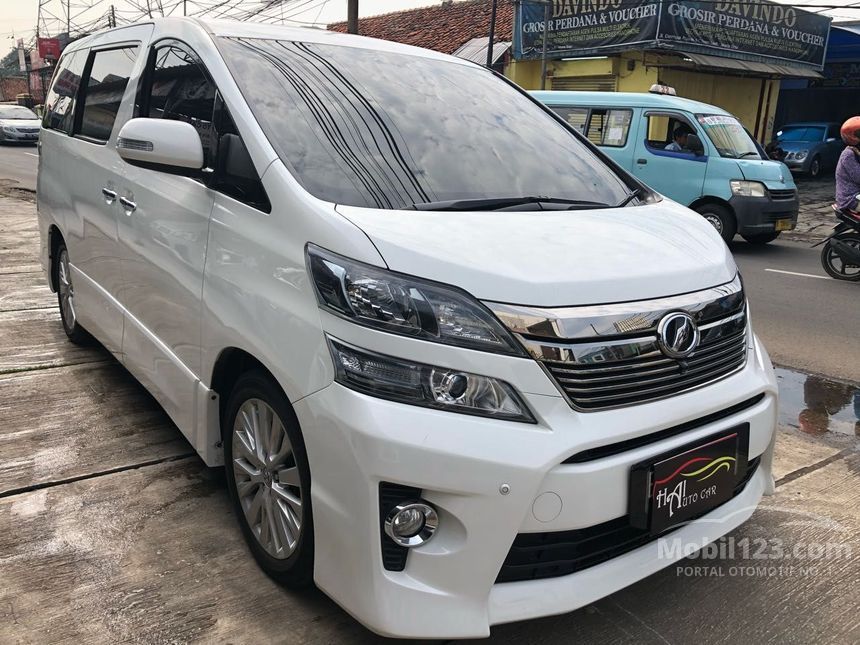 Jual Mobil Toyota Vellfire 2013 V 2.4 di DKI Jakarta Automatic Van ...