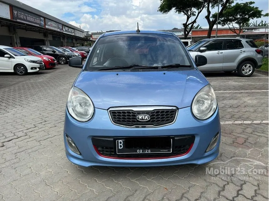 Jual Mobil KIA Picanto 2010 SE 1.1 di Banten Automatic Hatchback Biru ...