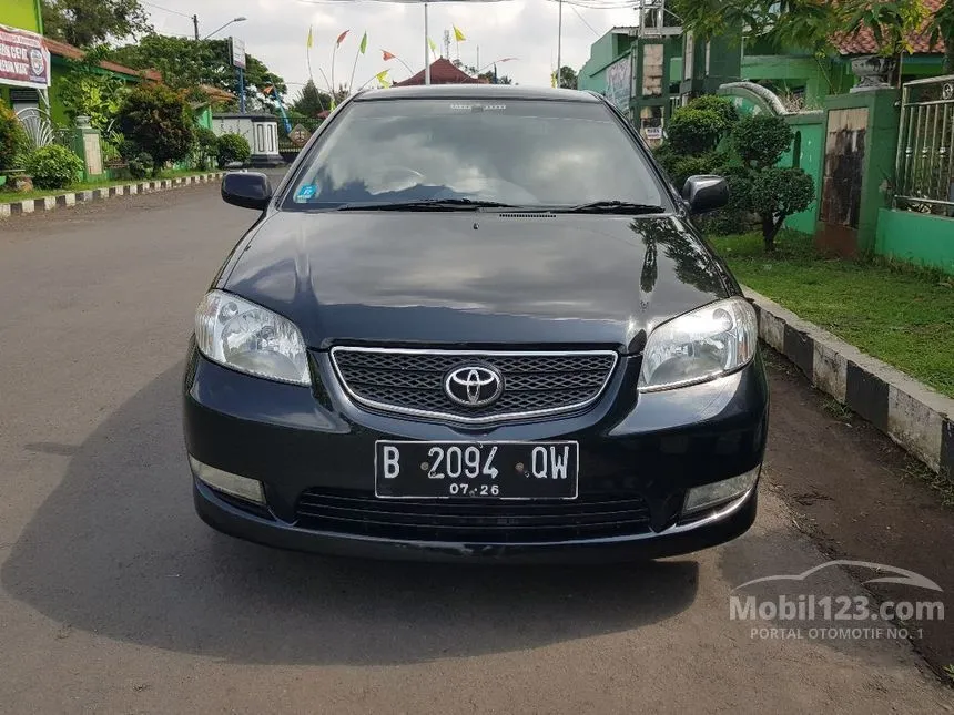 Jual Mobil Toyota Vios 2004 G 1.5 di Jawa Tengah Manual Sedan Hitam Rp ...