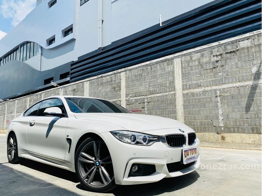 BMW 420d 2015 F32 (ปี 13-17) M Sport Package 2.0 เกียร์อัตโนมัติ สีขาว ...
