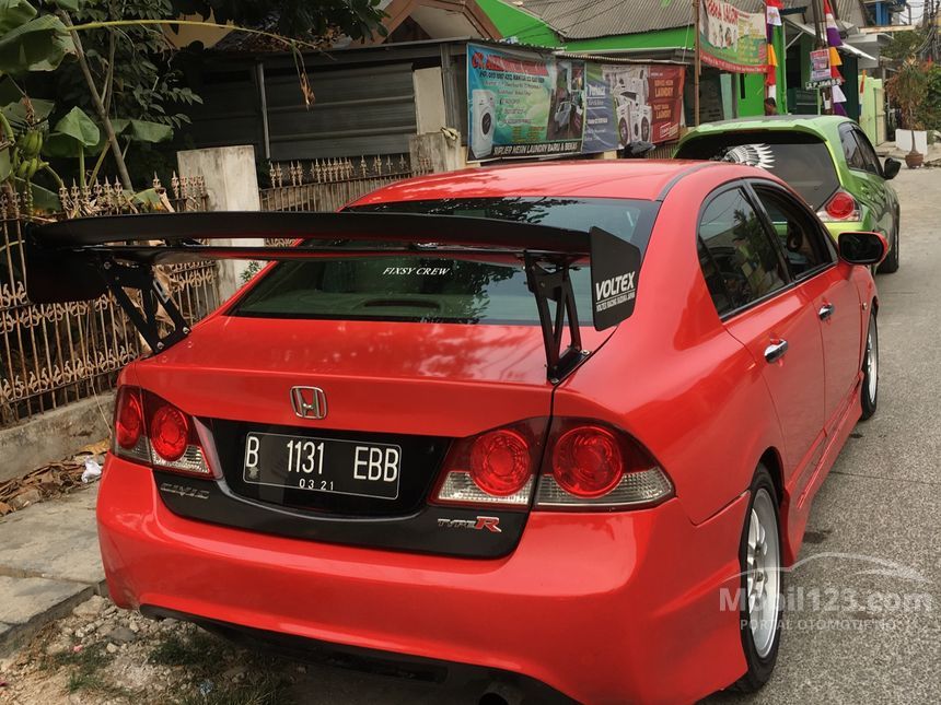 Jual Mobil Honda Civic 2007 FD 1.8 di Jawa Barat Manual Sedan Merah Rp ...