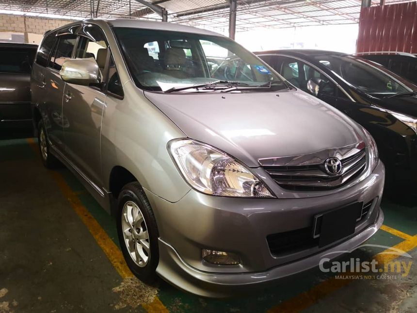 Toyota Innova 2011 G 2.0 in Johor Automatic MPV Grey for RM 32,800 ...