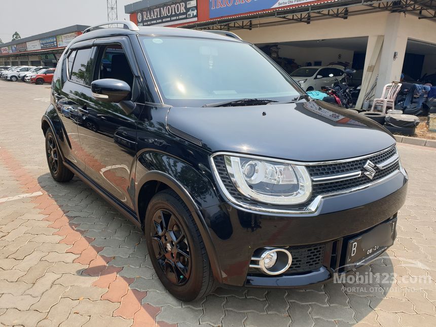 Jual Mobil Suzuki Ignis 2018 GX 1.2 di Banten Manual Hatchback Hitam Rp ...