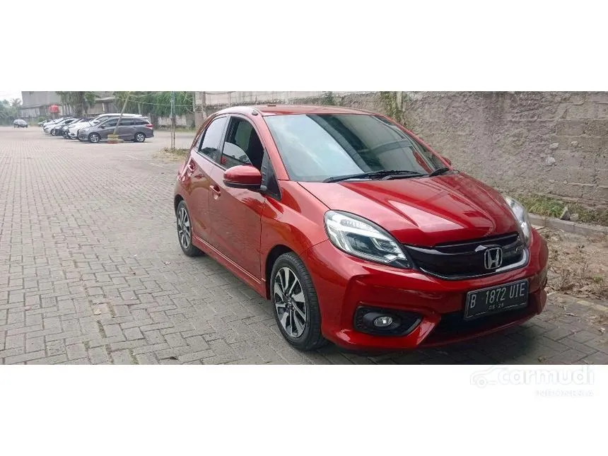 Jual Mobil Honda Brio 2016 RS 1.2 di Jawa Barat Manual Hatchback Merah ...