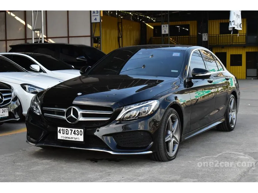 2016 Mercedes-Benz C300 2.1 W205 (ปี 14-22) Blue TEC HYBRID AMG Dynamic ...
