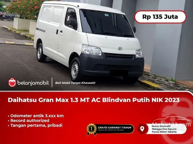 Jual Daihatsu Gran Max Blind Van Bekas di Indonesia Harga Murah ...