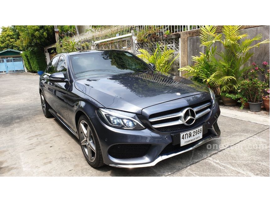 Mercedes-Benz C300 2015 Blue TEC HYBRID AMG Dynamic 2.1 in กรุงเทพและ ...