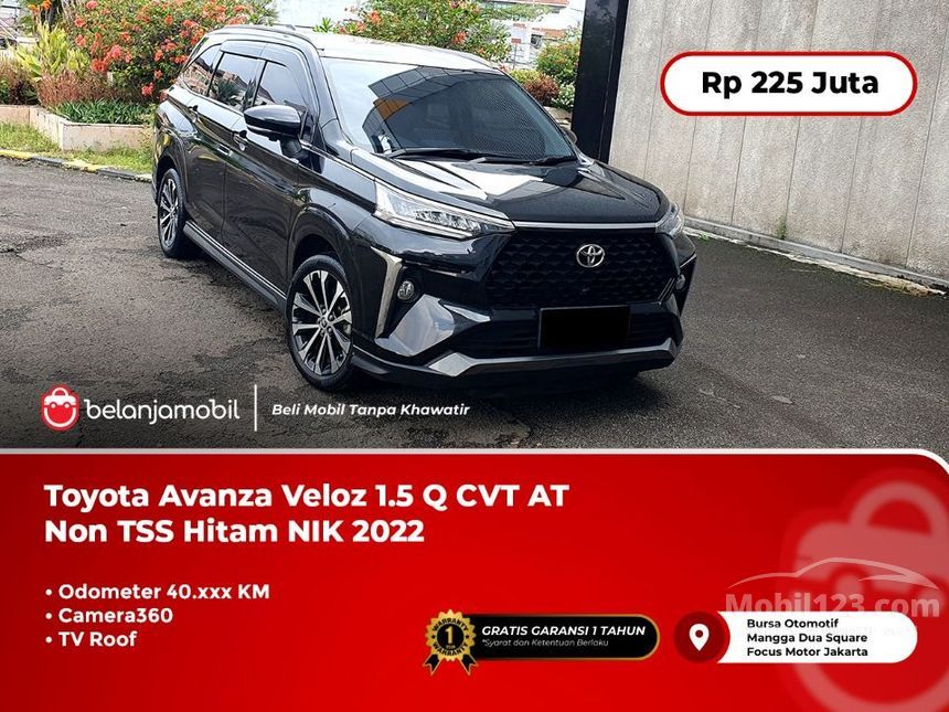 Jual Mobil Toyota Veloz 2022 Q (Non Premium Color) 1.5 di Jawa Barat ...