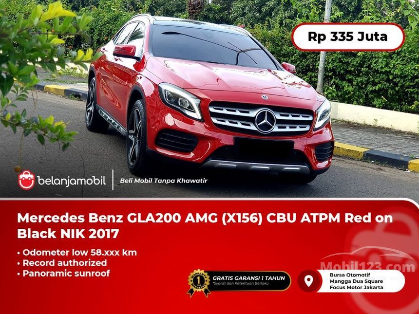 Jual Mobil Mercedes-Benz GLA200 2017 AMG 1.6 di DKI Jakarta Automatic ...