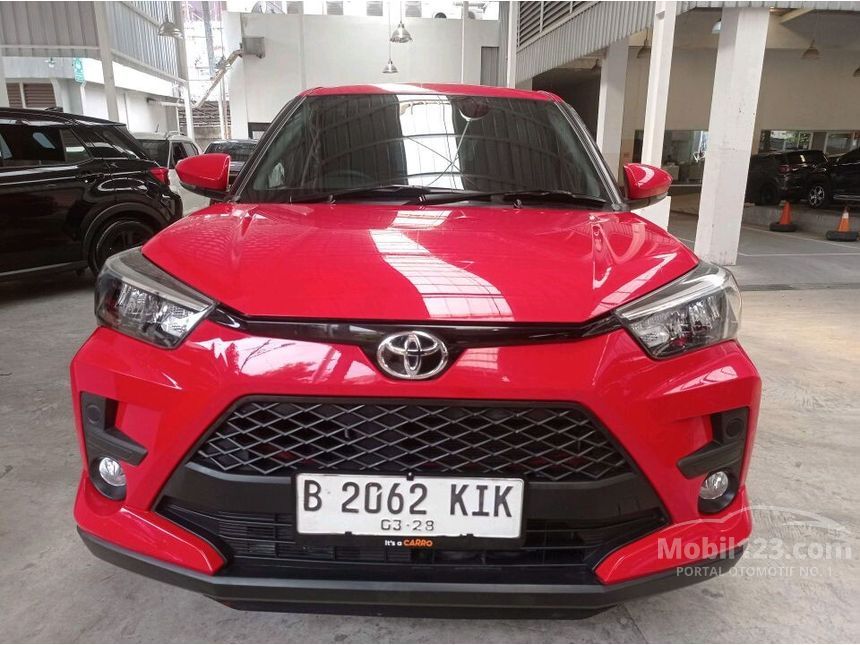 Jual Mobil Toyota Raize 2023 G 1.2 di DKI Jakarta Automatic Wagon Merah ...