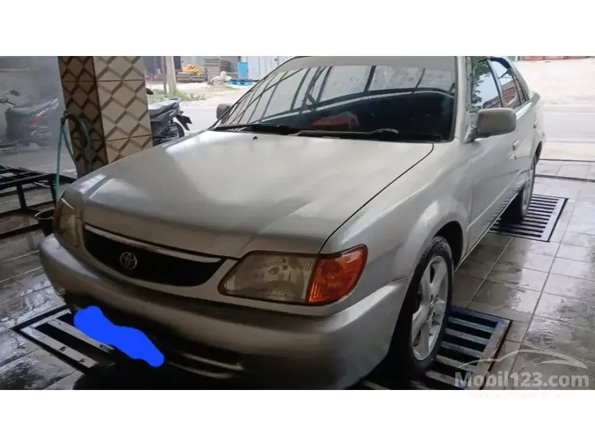 Jual Mobil Toyota Soluna 2003 XLi 1.5 di Banten Manual Sedan Silver Rp ...