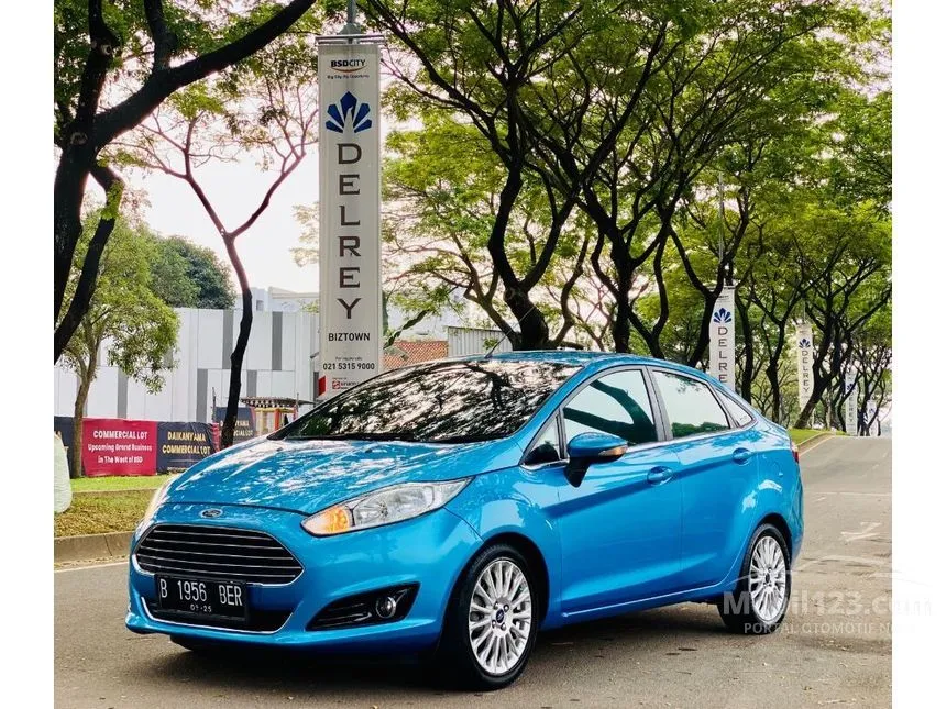 Jual Mobil Ford Fiesta 2013 Titanium 1.0 di Banten Automatic Sedan Biru ...