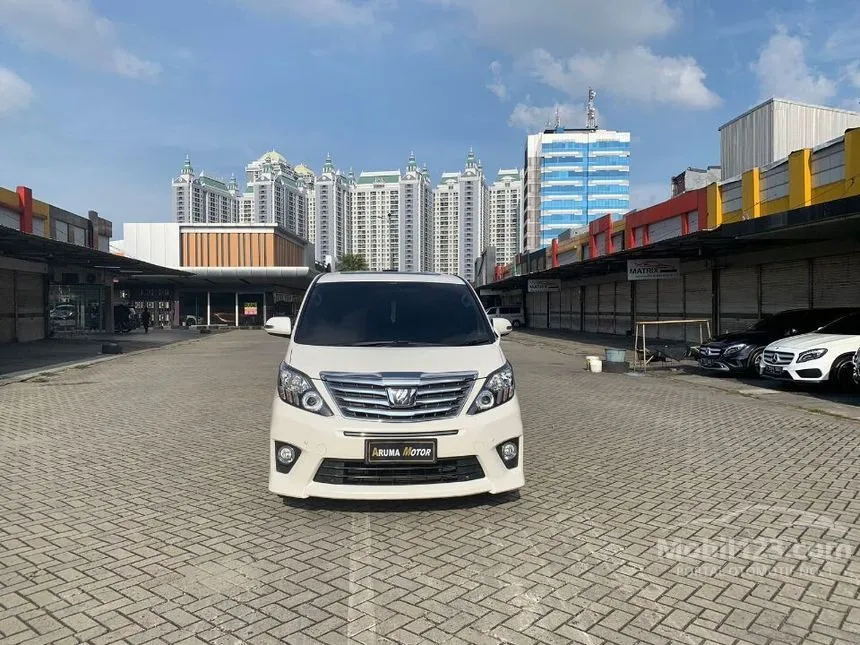 Jual Mobil Toyota Alphard 2013 SC 2.4 di DKI Jakarta Automatic MPV Putih Rp 375.000.000 ...