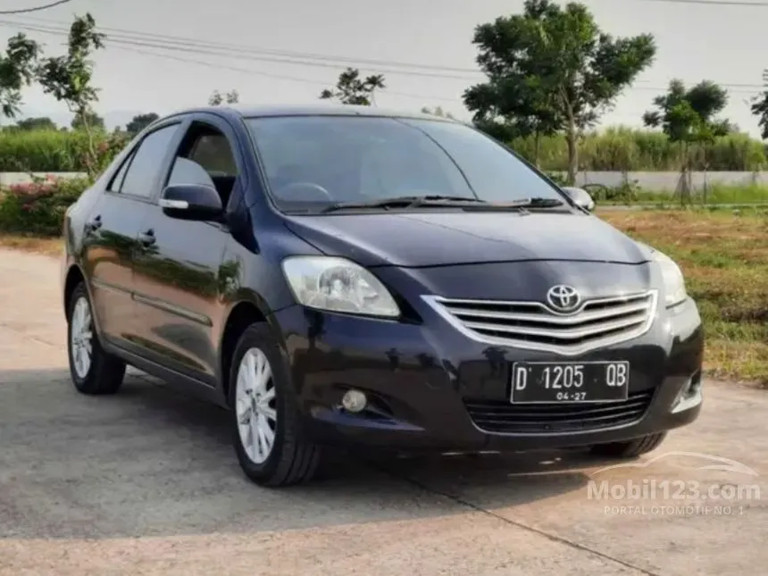 Jual Mobil Toyota Vios 2012 G 1.5 di Jawa Barat Manual Sedan Hitam Rp ...