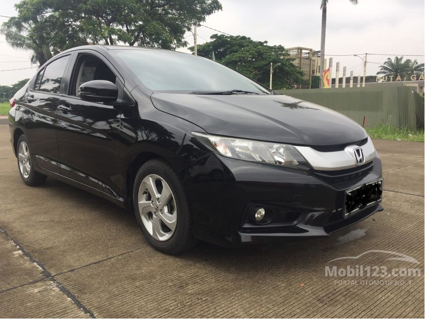 Jual Mobil Honda City 2015 E 1.5 di Banten Automatic Sedan Hitam Rp 129 ...