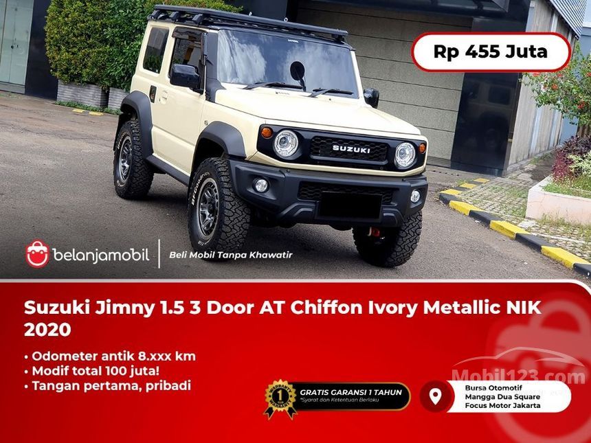 Jual Mobil Suzuki Jimny 2020 3 Door (1 Tone) 1.5 di DKI Jakarta ...