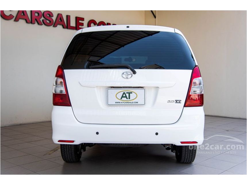 Toyota Innova 2015 G 2.0 in กรุงเทพและปริมณฑล Automatic Wagon สีขาว for ...