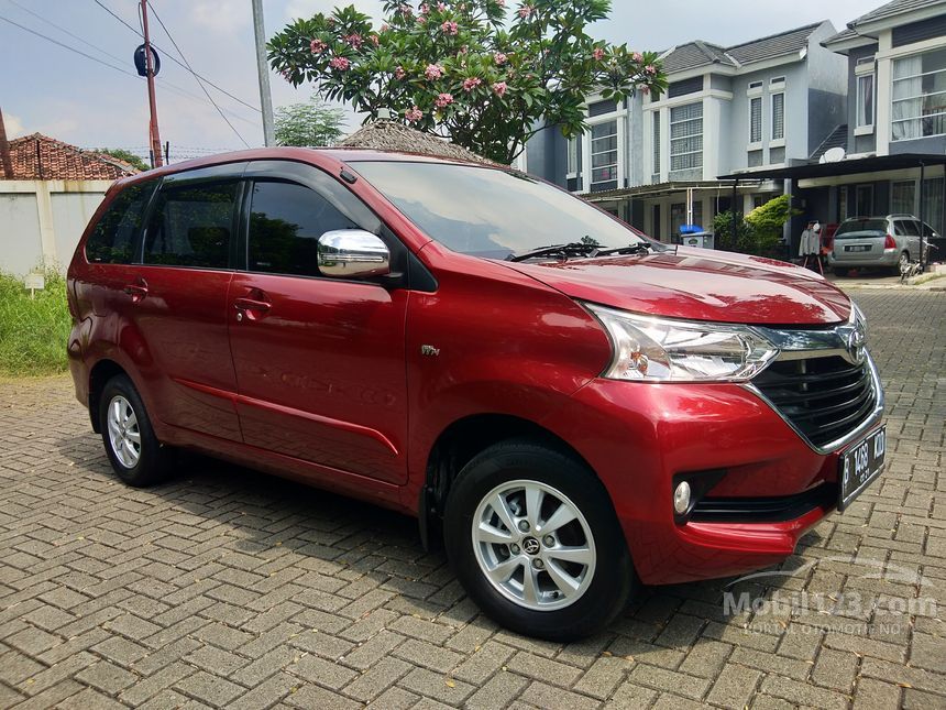 Jual Mobil Toyota Avanza 2016 G 1.3 di Banten Automatic MPV Merah Rp ...