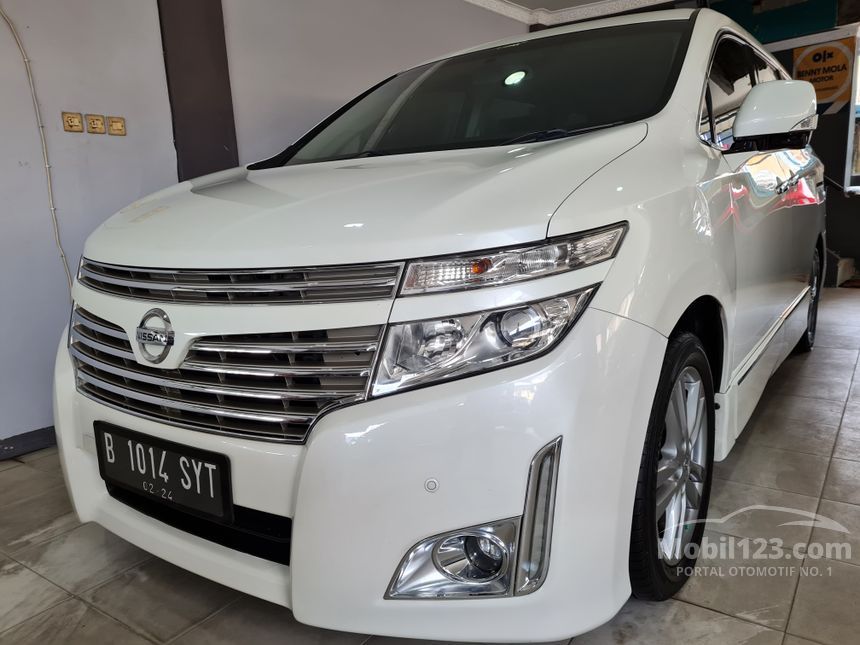 Jual Mobil Nissan Elgrand 2013 Highway Star 2.5 di DKI Jakarta Automatic MPV Putih Rp 325.000. ...