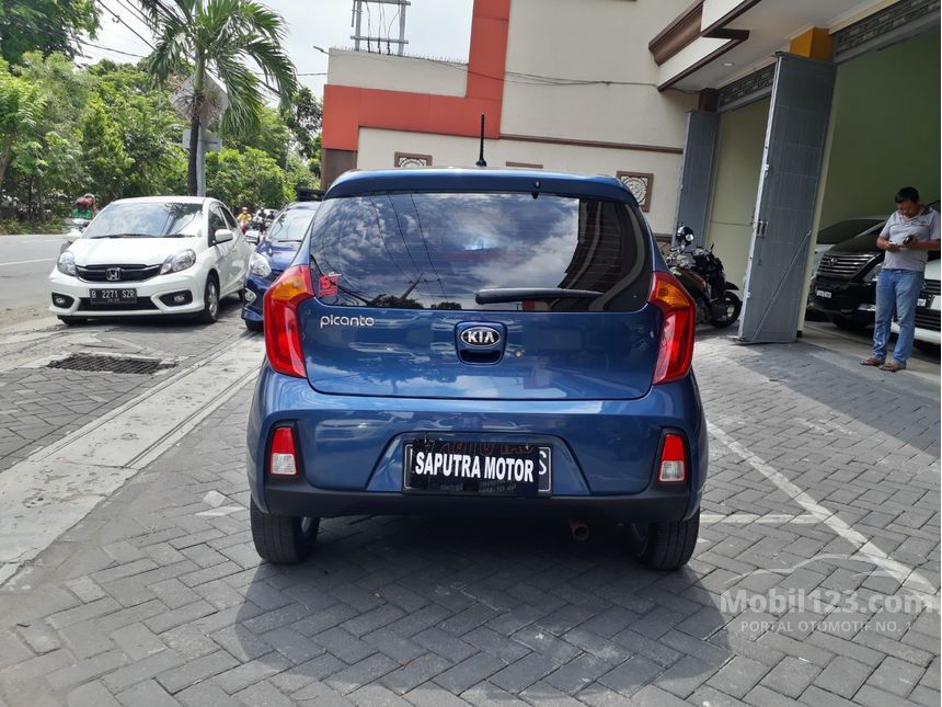 Jual Mobil KIA Morning 2016 LX 1.0 di Jawa Timur Manual Hatchback Biru ...