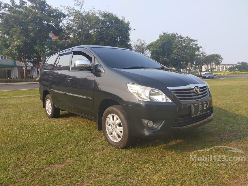 Jual Mobil Toyota Kijang Innova 2011 G 2.0 di Banten Manual MPV Hitam ...