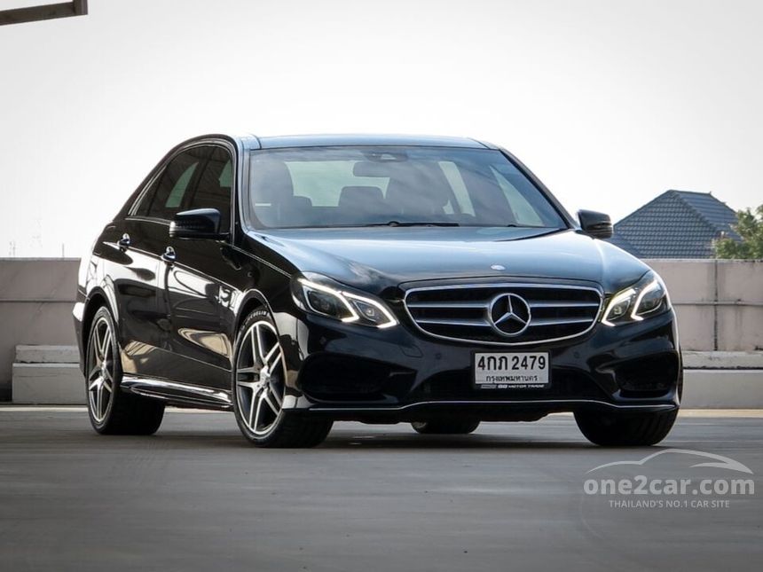 Mercedes-Benz E300 2016 W212 (ปี 10-16) AMG Dynamic Blue TEC HYBRID 2.1 เกียร์อัตโนมัติ สีดำ ...
