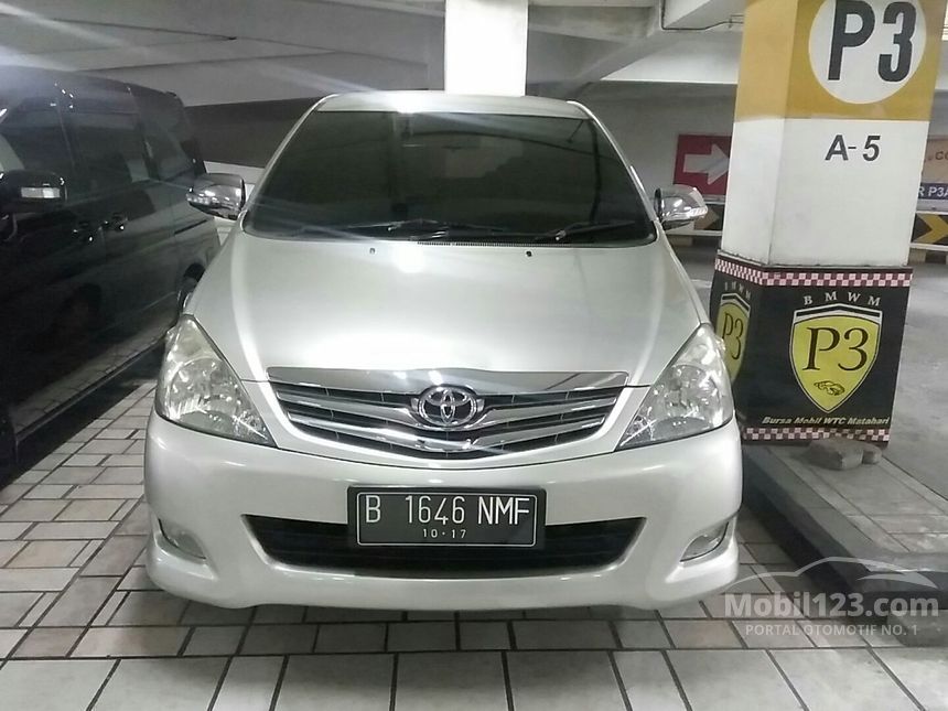 Jual Mobil Toyota Innova 2009 2.0 di Banten Automatic Silver Rp 130.000 ...