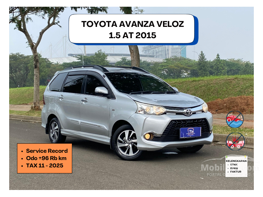 Jual Mobil Toyota Avanza 2015 Veloz 1.5 di DKI Jakarta Automatic MPV ...