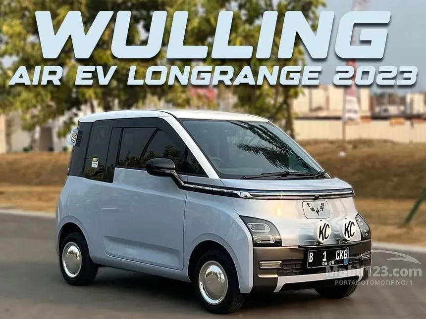 Jual Mobil Wuling EV 2023 Air ev Long Range di Banten Automatic Hatchback Biru Rp 250.000.000 ...