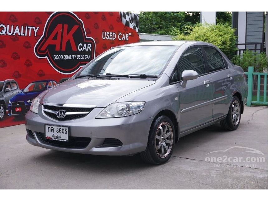 Honda City 2006 ZX (ปี 05-07) ZX V VTEC 1.5 เกียร์อัตโนมัติ สีเทา ...