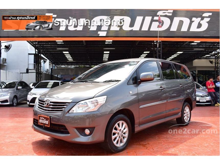 Toyota Innova 2015 G 2.0 in กรุงเทพและปริมณฑล Automatic Wagon สีเทา for ...