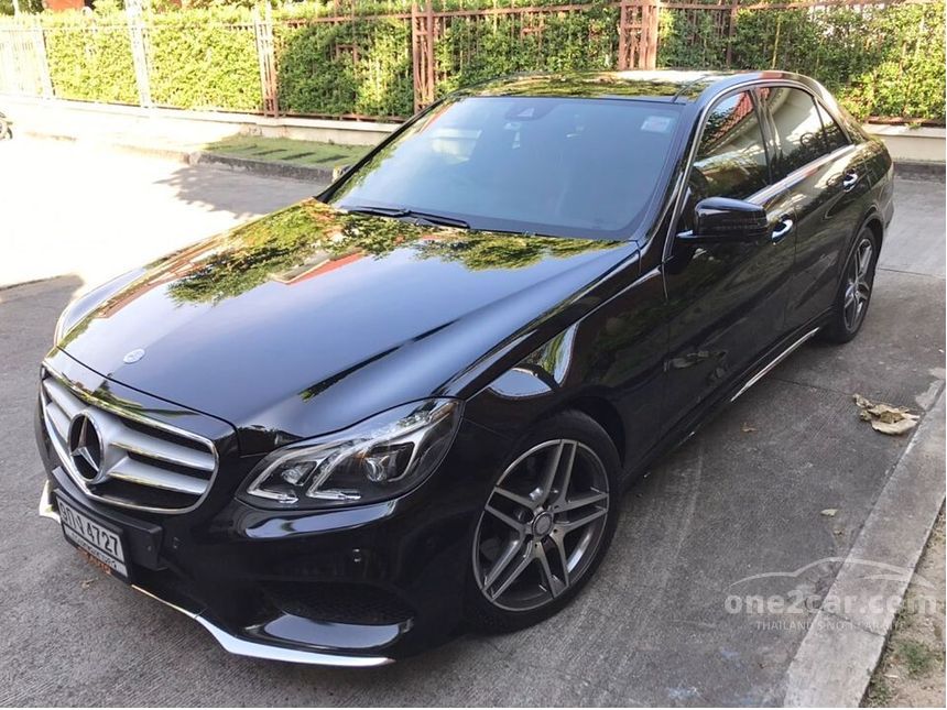 Mercedes-Benz E300 2014 W212 (ปี 10-16) AMG Dynamic Blue TEC HYBRID 2.1 เกียร์อัตโนมัติ สีดำ ...