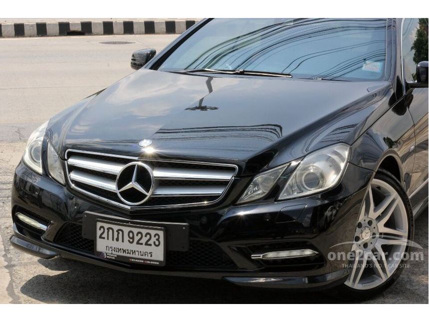 Mercedes-Benz E200 CGI 2013 AMG 1.8 in กรุงเทพและปริมณฑล Automatic Coupe สีดำ for 1,370,000 Baht ...