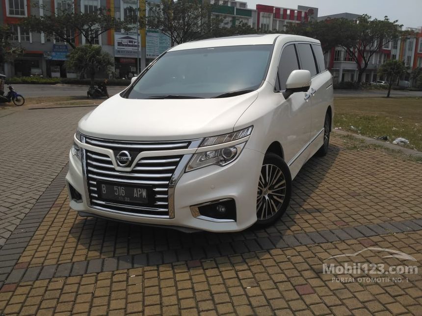Jual Mobil Nissan Elgrand 2014 Highway Star 2.5 di Banten Automatic MPV Putih Rp 525.000.000 ...