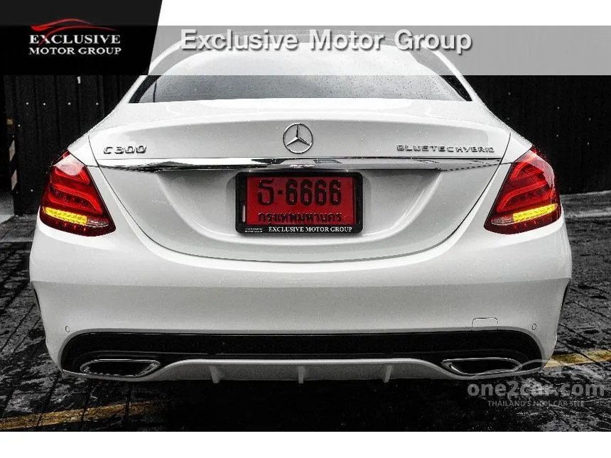 2016 Mercedes-Benz C300 2.1 W205 (ปี 14-19) Blue TEC HYBRID AMG Dynamic ...
