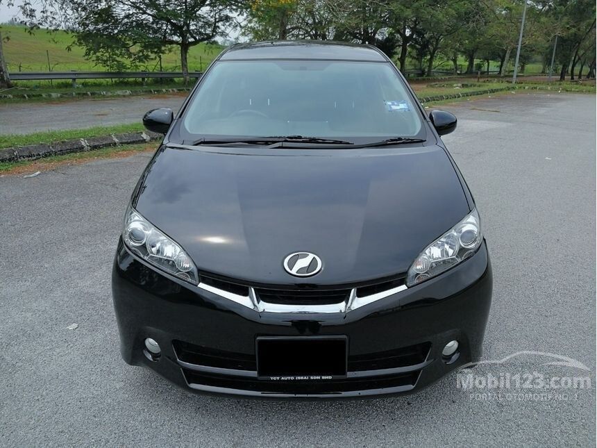 Jual Mobil Toyota Wish 2010 X 1.8 di Jawa Barat Automatic MPV Hitam Rp ...