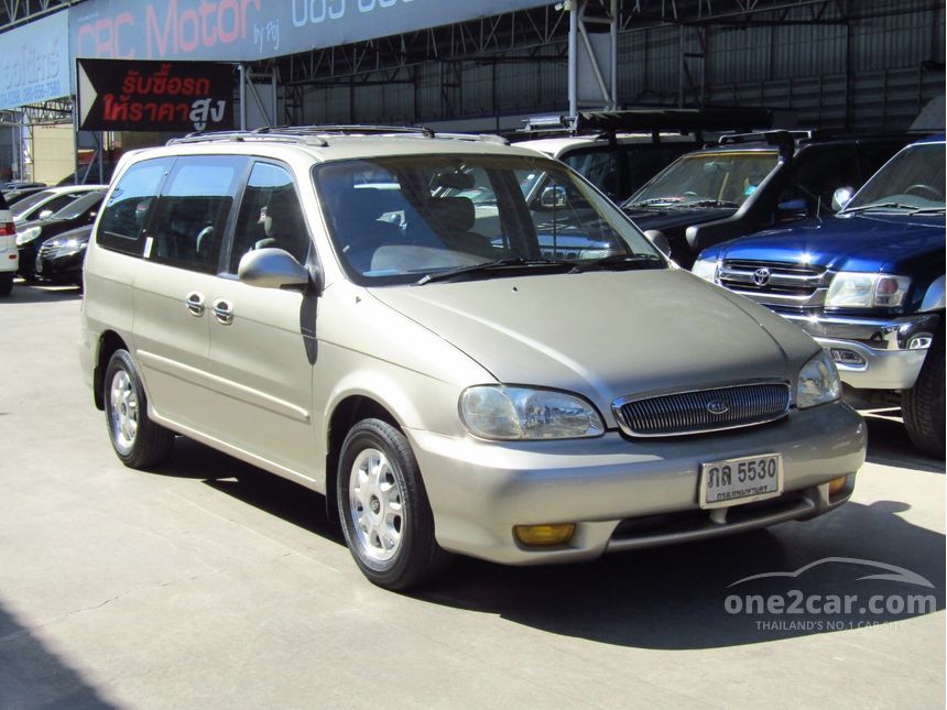 Kia Carnival 2001 GS 2.4 in กรุงเทพและปริมณฑล Automatic Wagon สีทอง for ...