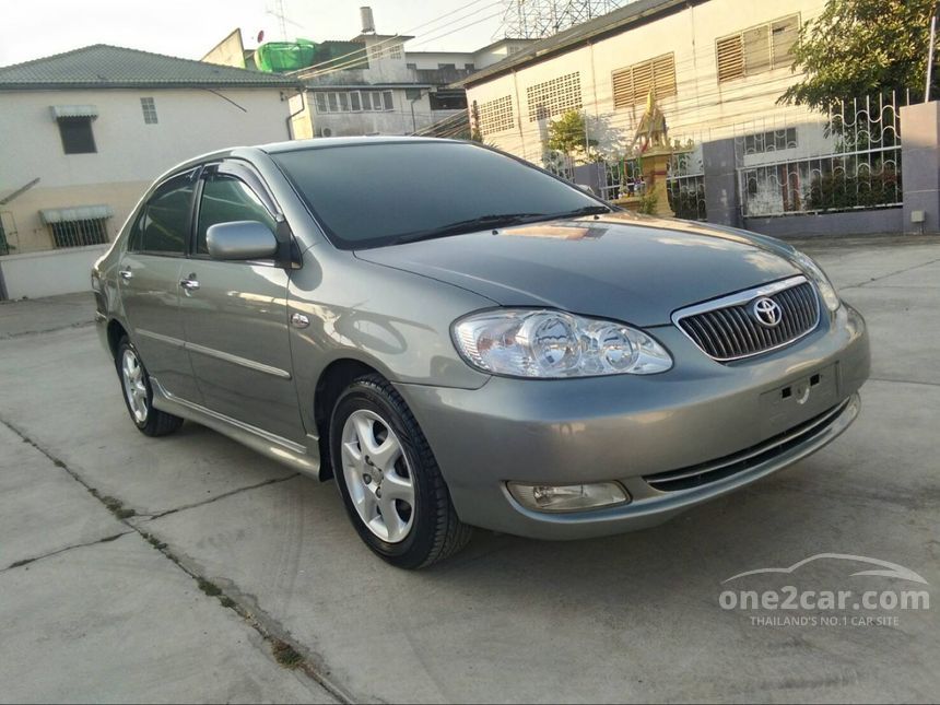 Toyota Corolla Altis 2007 G 1.6 in ภาคอีสาน Automatic Sedan สีเทา for ...