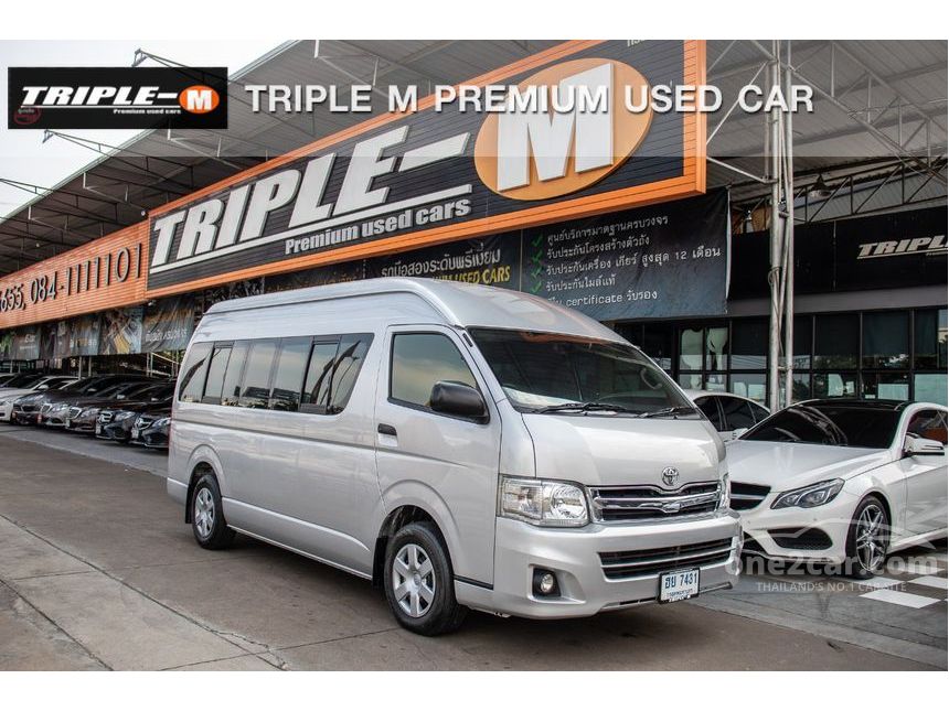 Toyota Hiace 2014 D4D 3.0 in กรุงเทพและปริมณฑล Manual Van สีเงิน for ...
