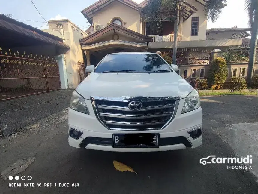 Jual Mobil Toyota Kijang Innova 2015 V Luxury 2.0 di Jawa Barat ...