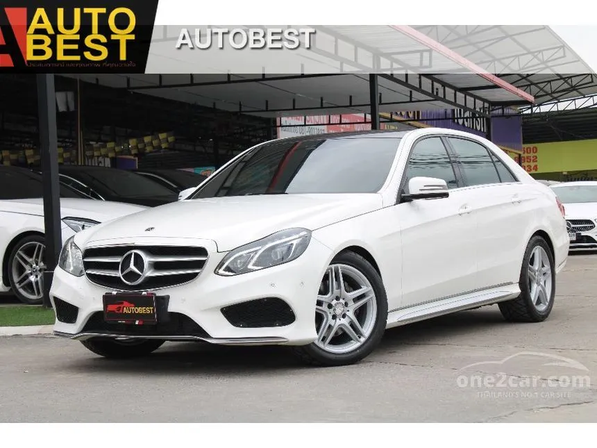 2015 Mercedes-Benz E300 2.1 W212 (ปี 10-16) AMG Dynamic Blue TEC HYBRID Sedan for sale on One2car