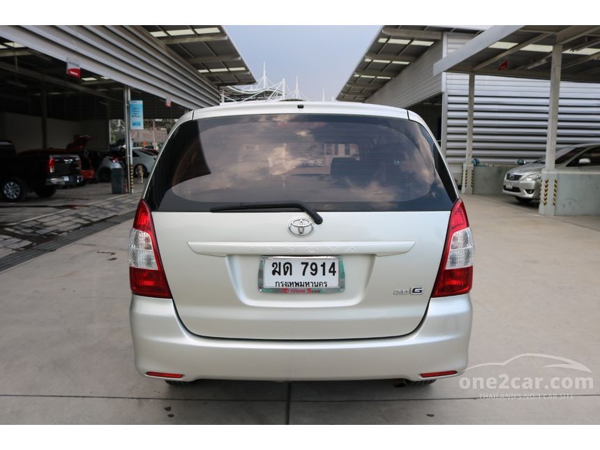 Toyota Innova 2012 G 2.0 in กรุงเทพและปริมณฑล Automatic Wagon สีเงิน ...