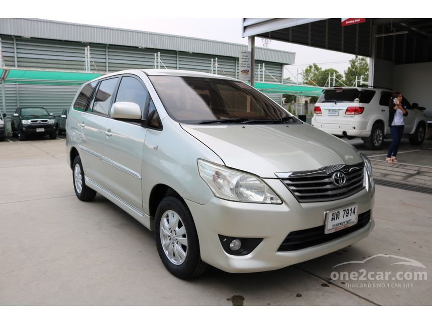 Toyota Innova 2012 G 2.0 in กรุงเทพและปริมณฑล Automatic Wagon สีเงิน ...