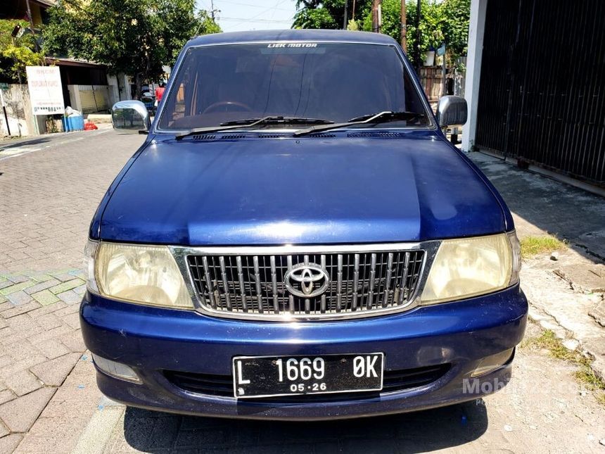 Jual Mobil Toyota Kijang 2004 LGX-D 2.4 di Jawa Timur Manual MPV Biru Rp 115.000.000 - 14443959 ...