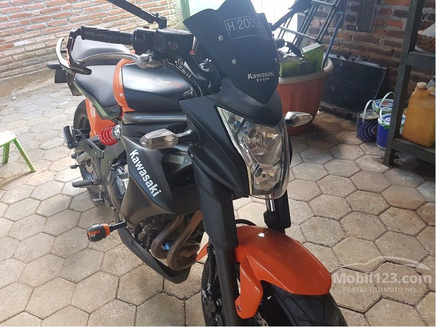 Jual Motor Kawasaki ER 6N 2012 650 Manual 0.6 di Jawa Tengah Manual Sport Touring Orange Rp 77. ...