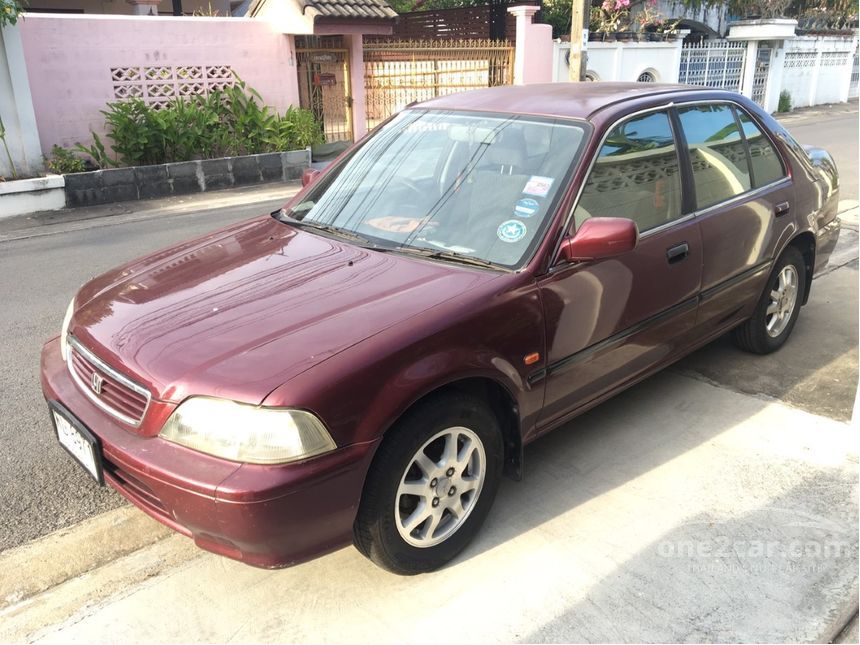 Honda City 1997 (ปี 95-99) LXi 1.5 เกียร์ธรรมดา สีแดง | One2car.com ...