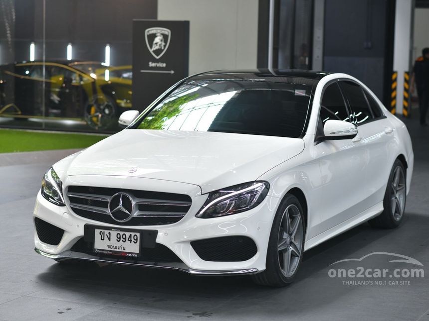 Mercedes-Benz C300 2015 Blue TEC HYBRID AMG Dynamic 2.1 in กรุงเทพและ ...
