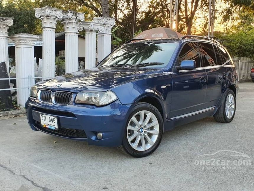 BMW X3 2005 2.5 in กรุงเทพและปริมณฑล Automatic SUV สีน้ำเงิน for 399,000 Baht - 7422969 ...