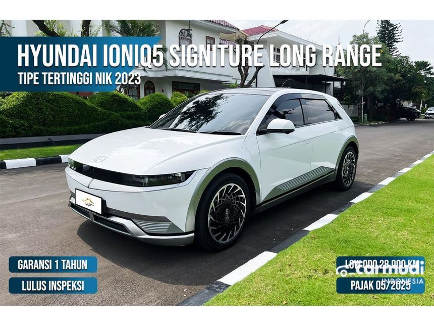 Jual Mobil Hyundai IONIQ 5 2023 Signature Long Range di Banten Automatic SUV Putih Rp 535.000. ...