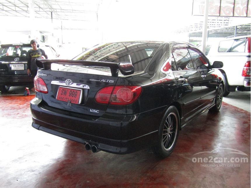 Toyota Corolla Altis 2003 G 1.8 in กรุงเทพและปริมณฑล Automatic Sedan สี ...